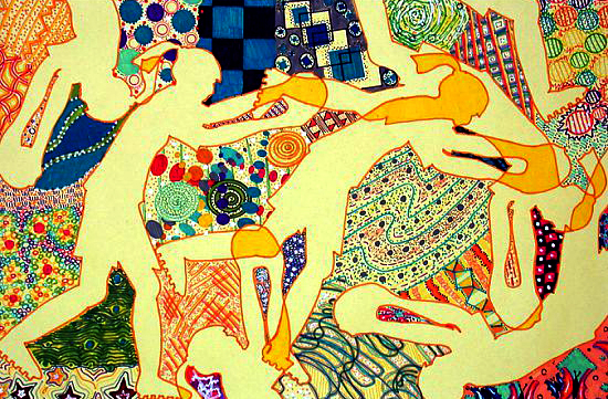 Action Figure Pattern Designs | Ms. Amsler's Artroom