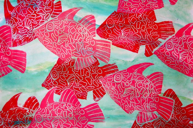 Mixed Media Seascapes | Ms. Amsler's Artroom