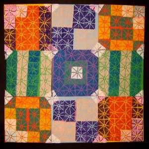Eraser Print Collage “Quilts” | Ms. Amsler's Artroom
