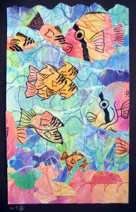 Watercolor Seascape Collages | Ms. Amsler's Artroom
