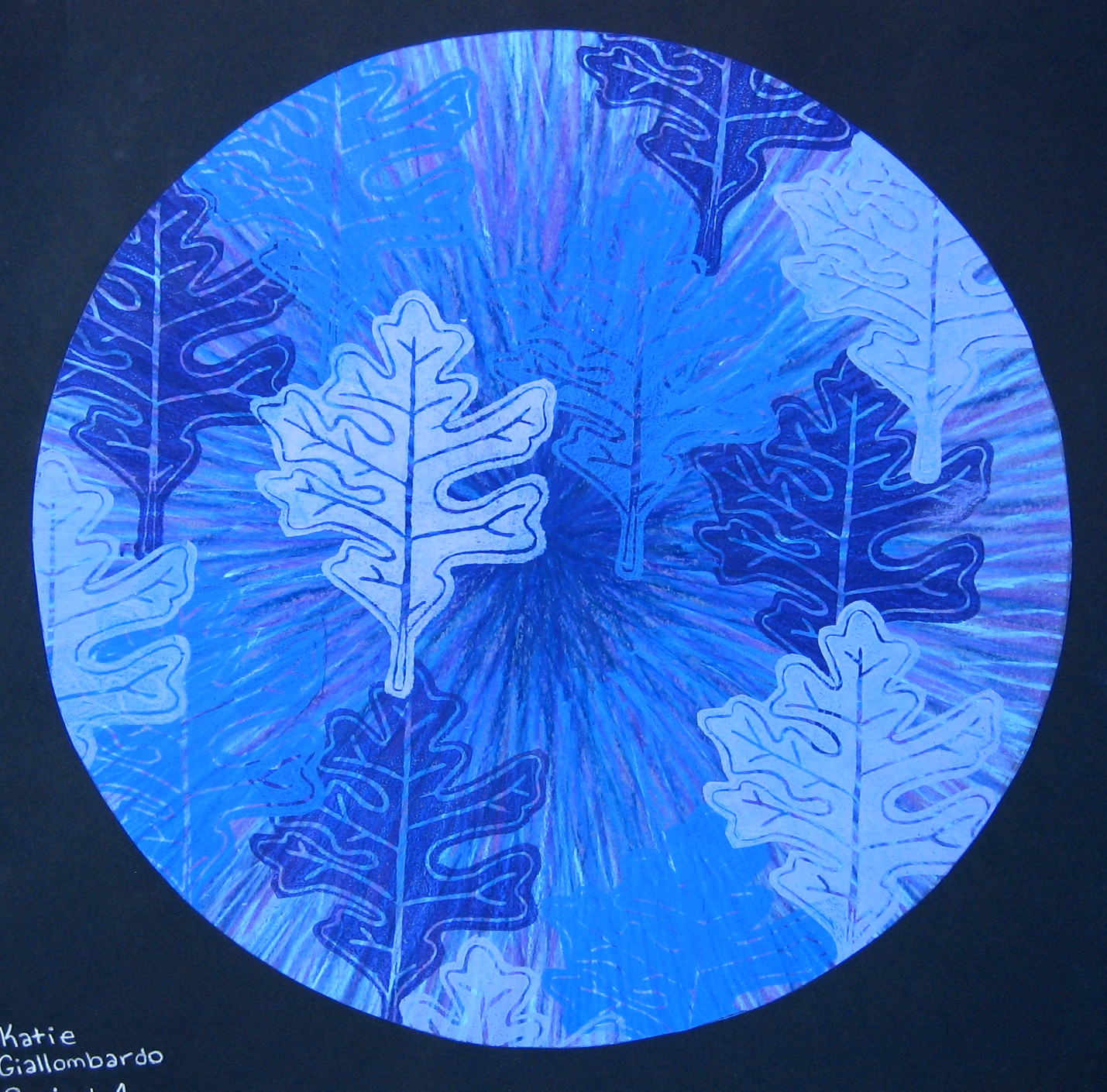 Circular Nature Prints | Ms. Amsler's Artroom