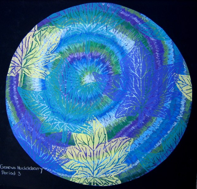Circular Nature Prints | Ms. Amsler's Artroom