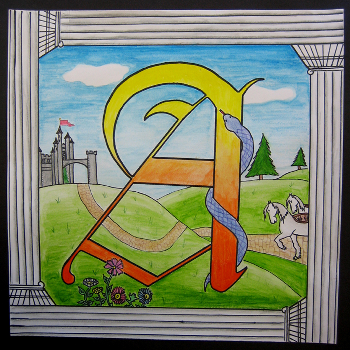 Medieval Illuminations | Ms. Amsler's Artroom