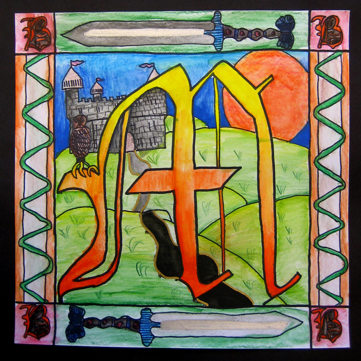 Medieval Illuminations | Ms. Amsler's Artroom