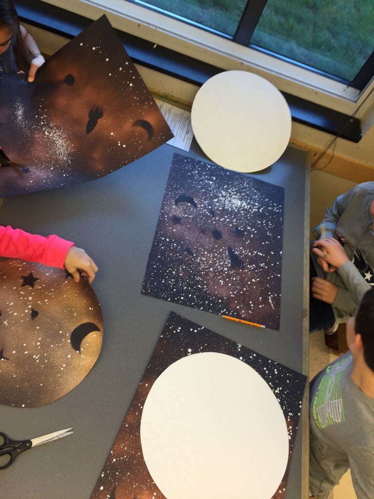 Celestial Self Portraits | Ms. Amsler's Artroom