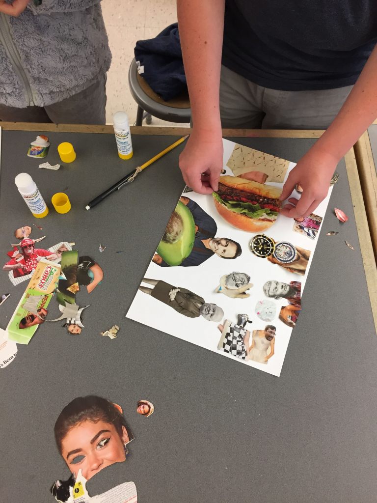 Surrealism Collage Books | Ms. Amsler's Artroom