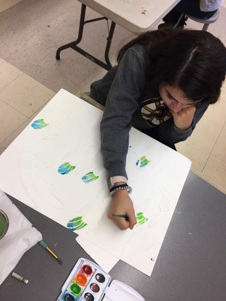 Watercolor and Crayon Resist Fish Paintings | Ms. Amsler's Artroom