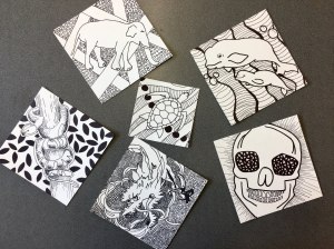 Positive/Negative Tile Collage | Ms. Amsler's Artroom