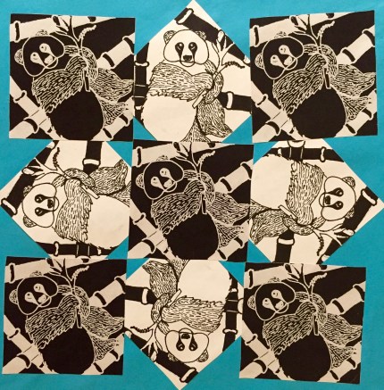 Positive/Negative Tile Collage | Ms. Amsler's Artroom