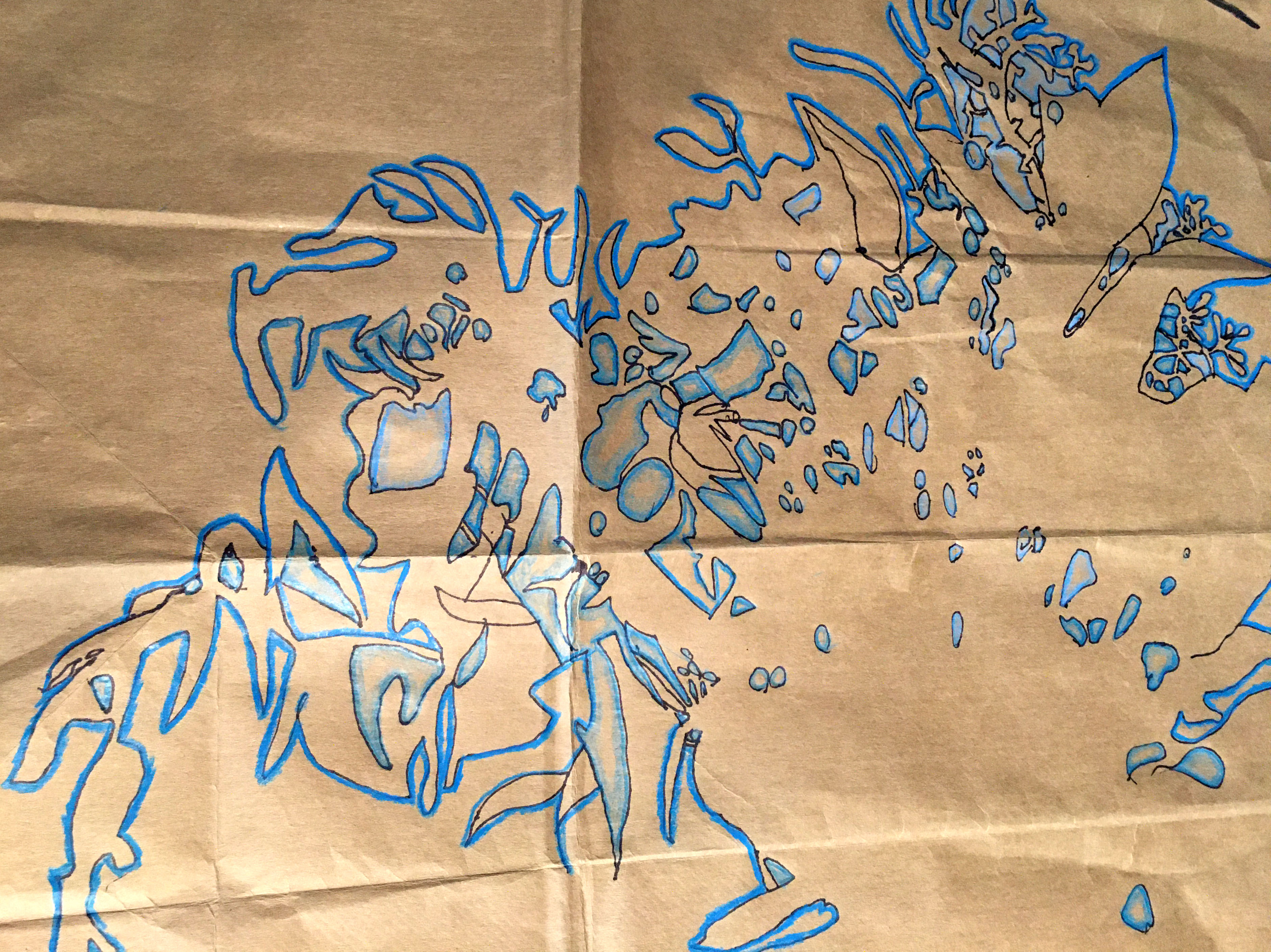 Negative Space Shadow Drawing | Ms. Amsler's Artroom