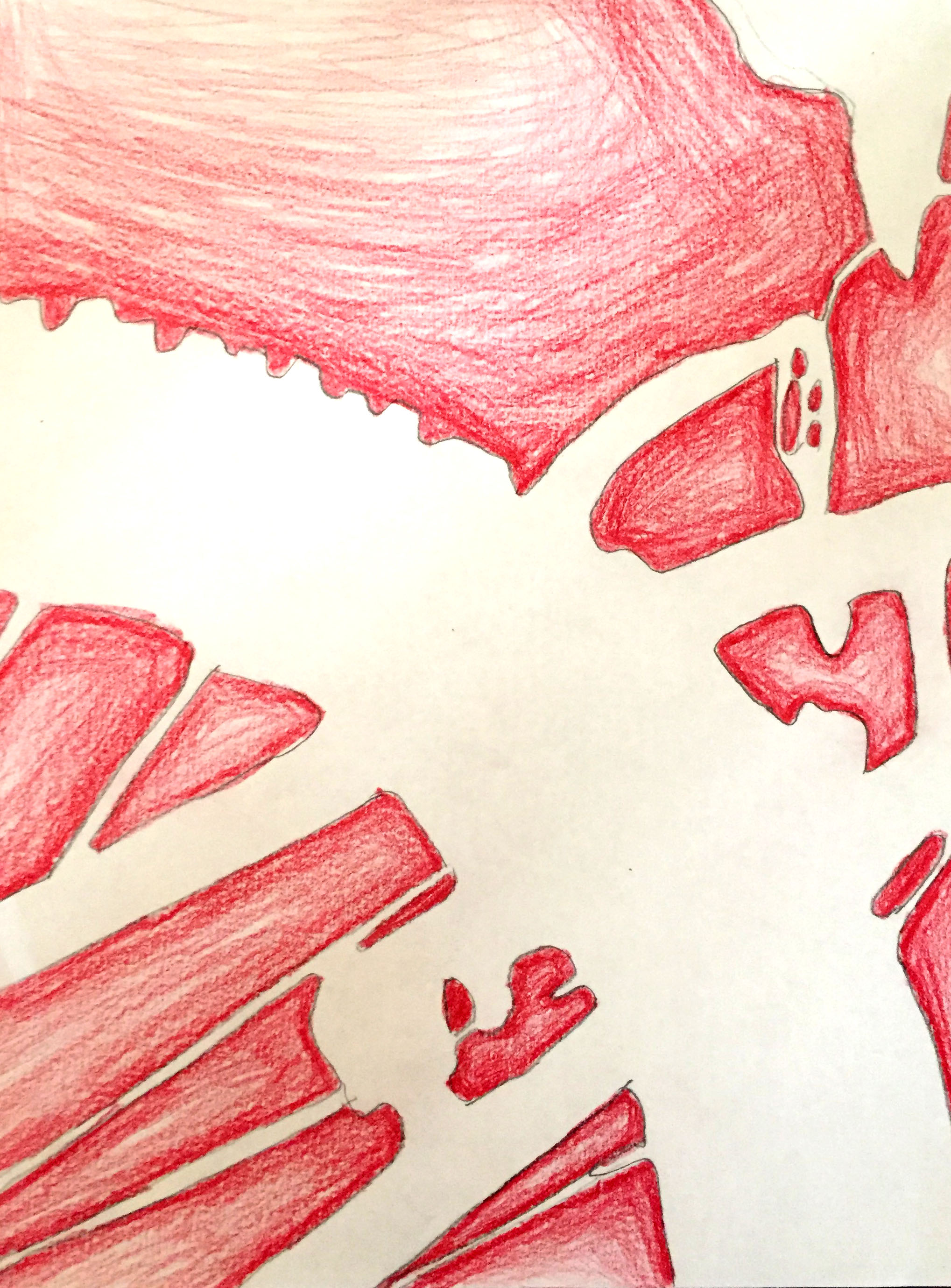 Negative Space Shadow Drawing | Ms. Amsler's Artroom