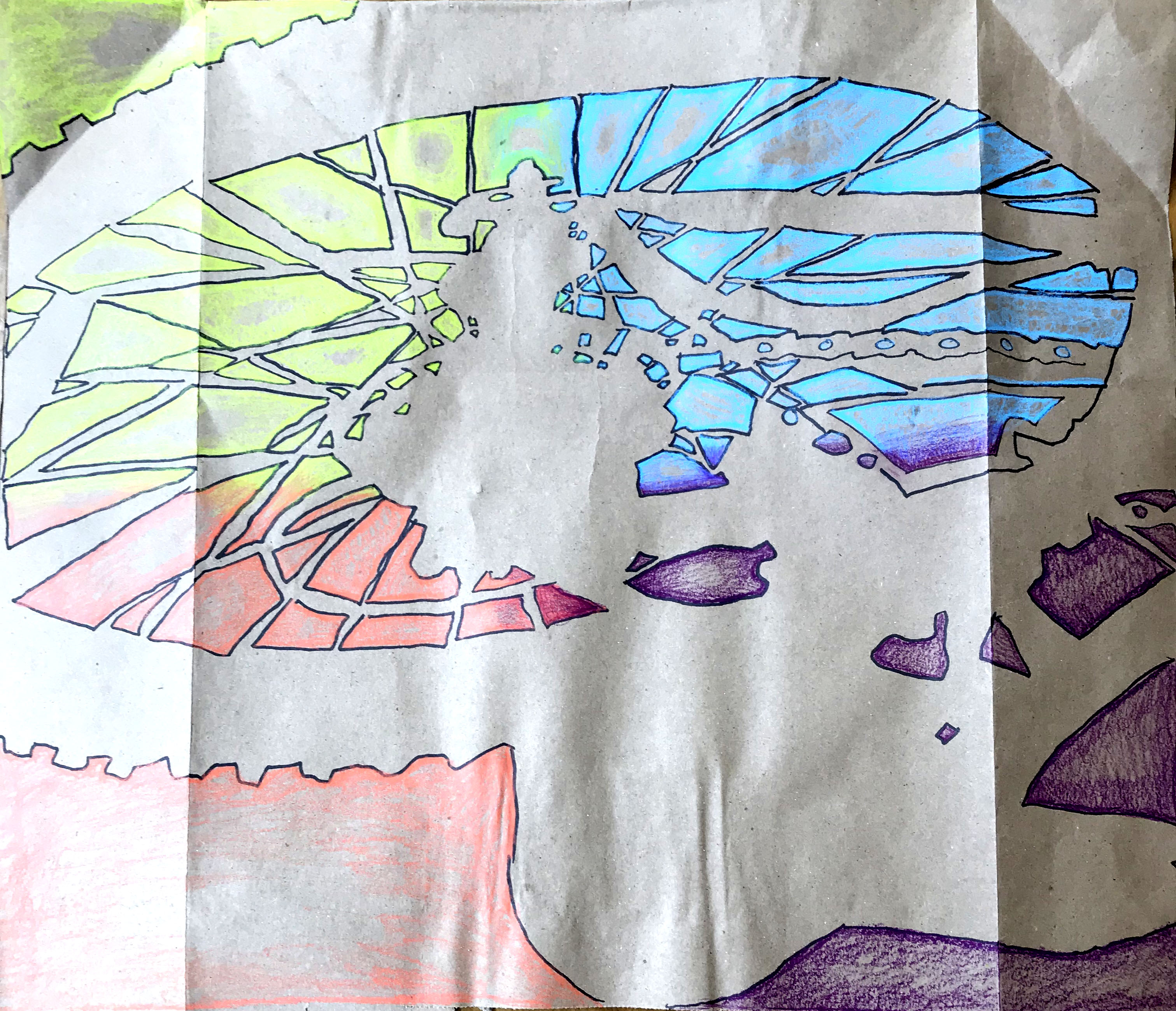 Negative Space Shadow Drawing | Ms. Amsler's Artroom