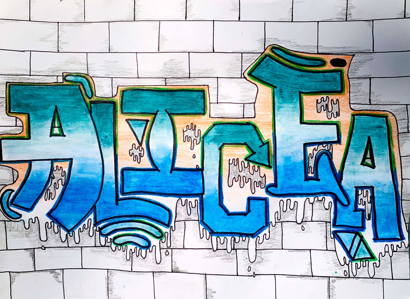 Graffiti Style Name Designs | Ms. Amsler's Artroom