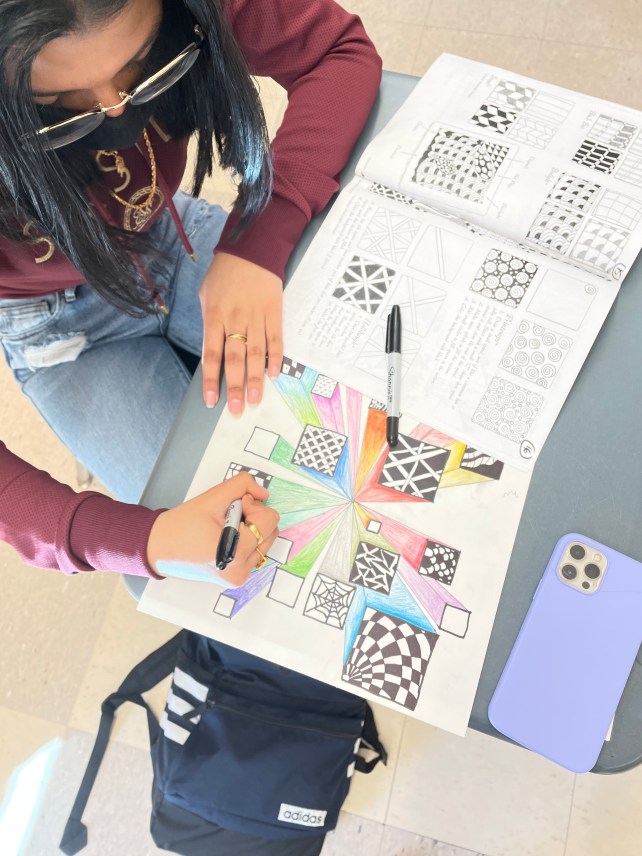 One Point Perspective Optical Illusion Drawings | Ms. Amsler's Artroom