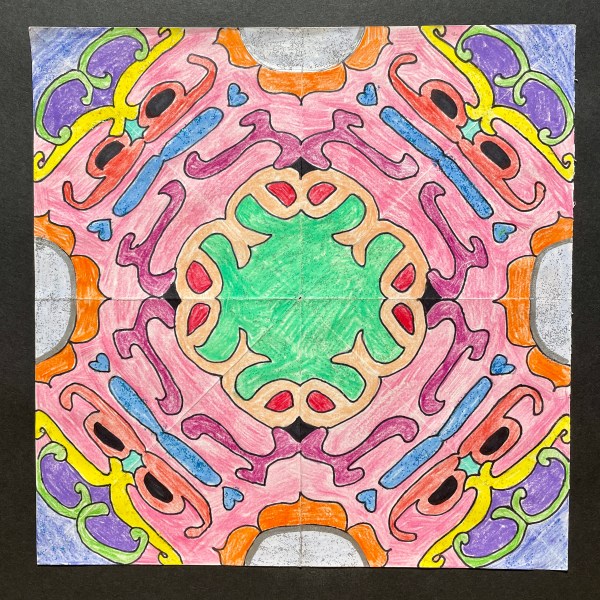 Radial Symmetry Name Designs | Ms. Amsler's Artroom