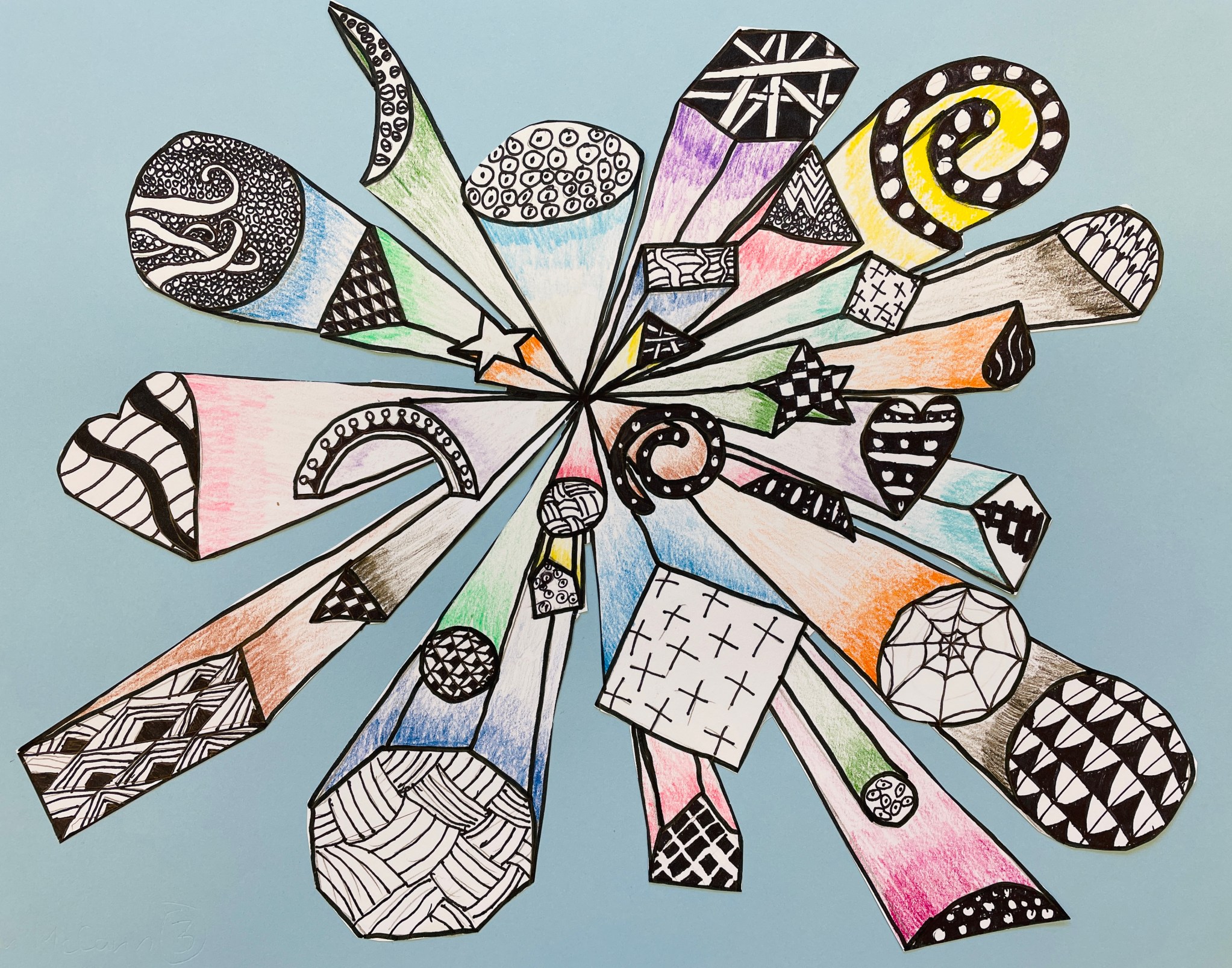 One Point Perspective Optical Illusion Drawings | Ms. Amsler's Artroom