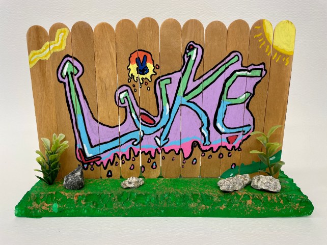 Graffiti Fence Name Designs | Ms. Amsler's Artroom