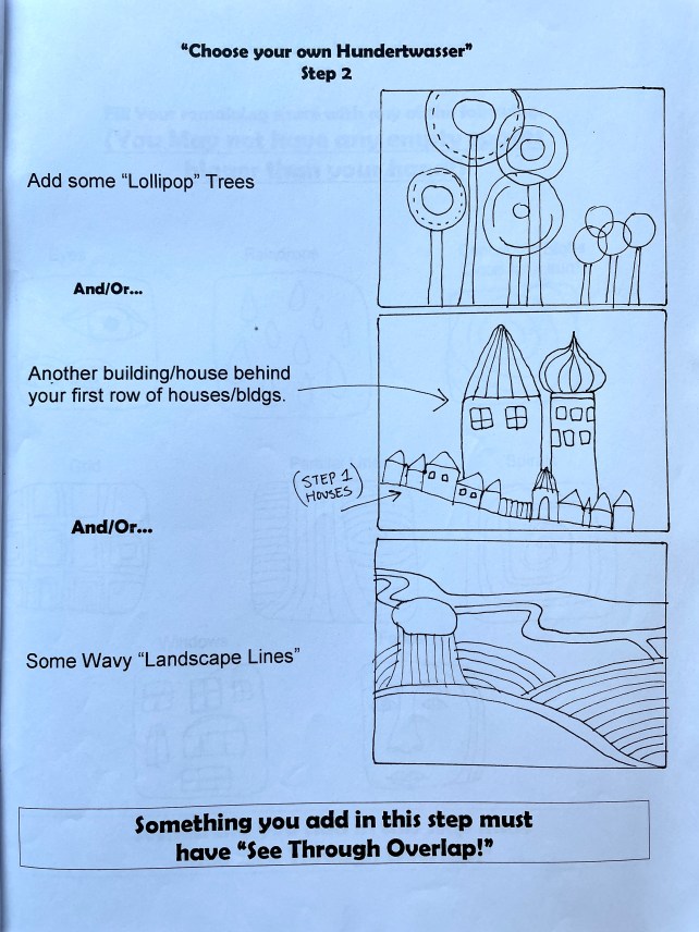 Hundertwasser “Choose Your Own Adventure” Landscapes! | Ms. Amsler's ...