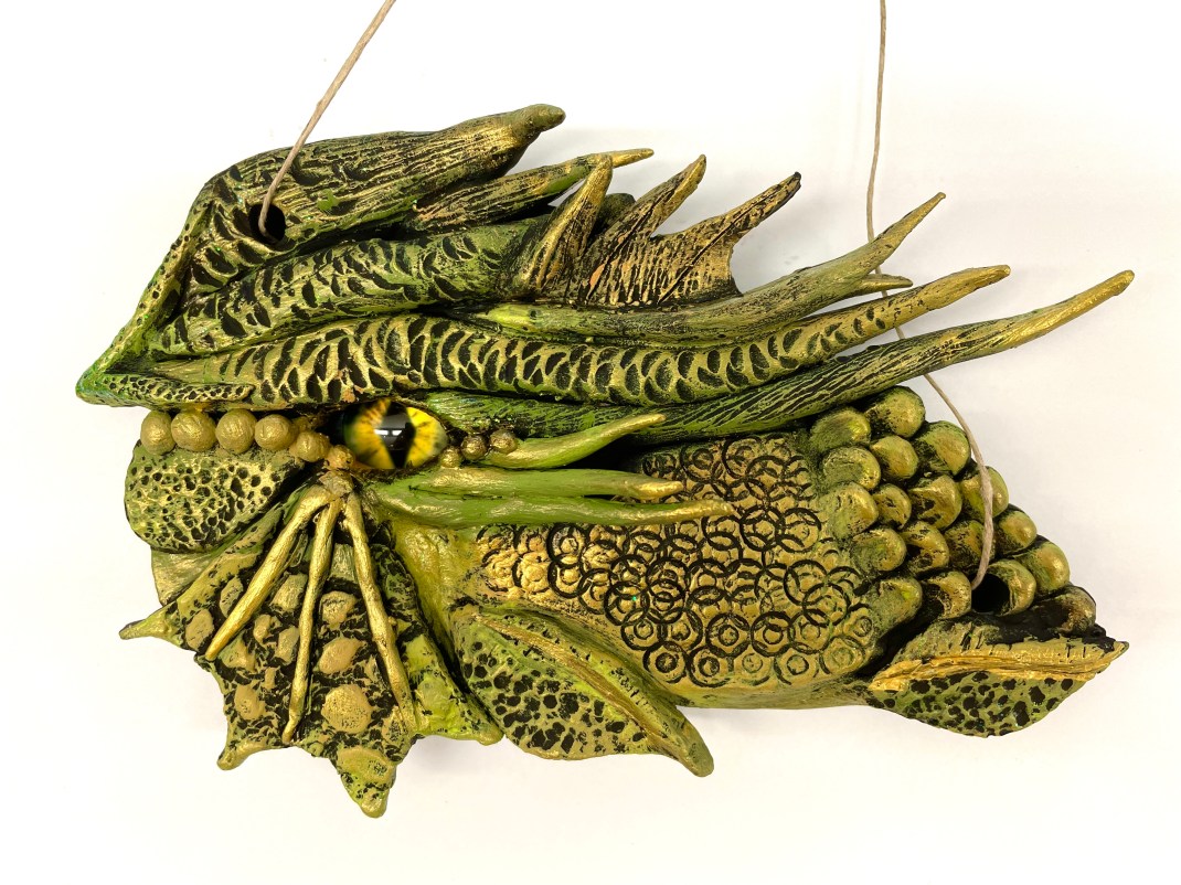 Dragon Eye Clay Sculptures | Ms. Amsler's Artroom