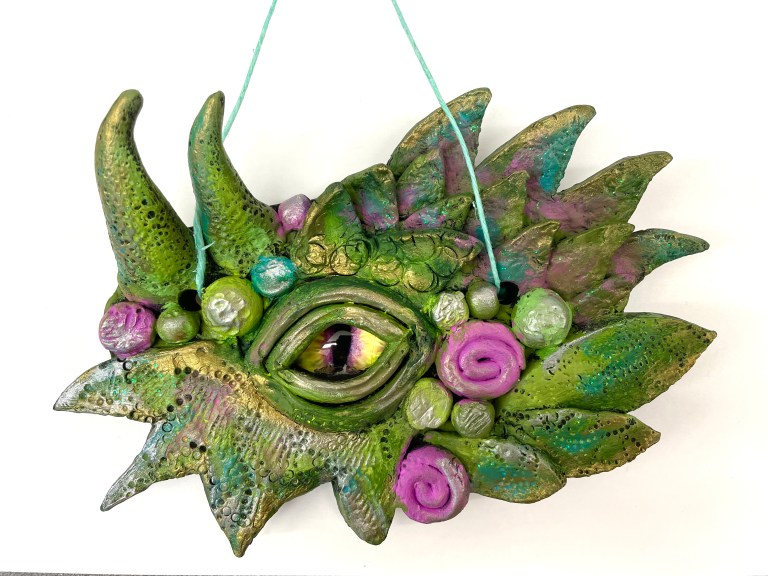 Dragon Eye Clay Sculptures | Ms. Amsler's Artroom