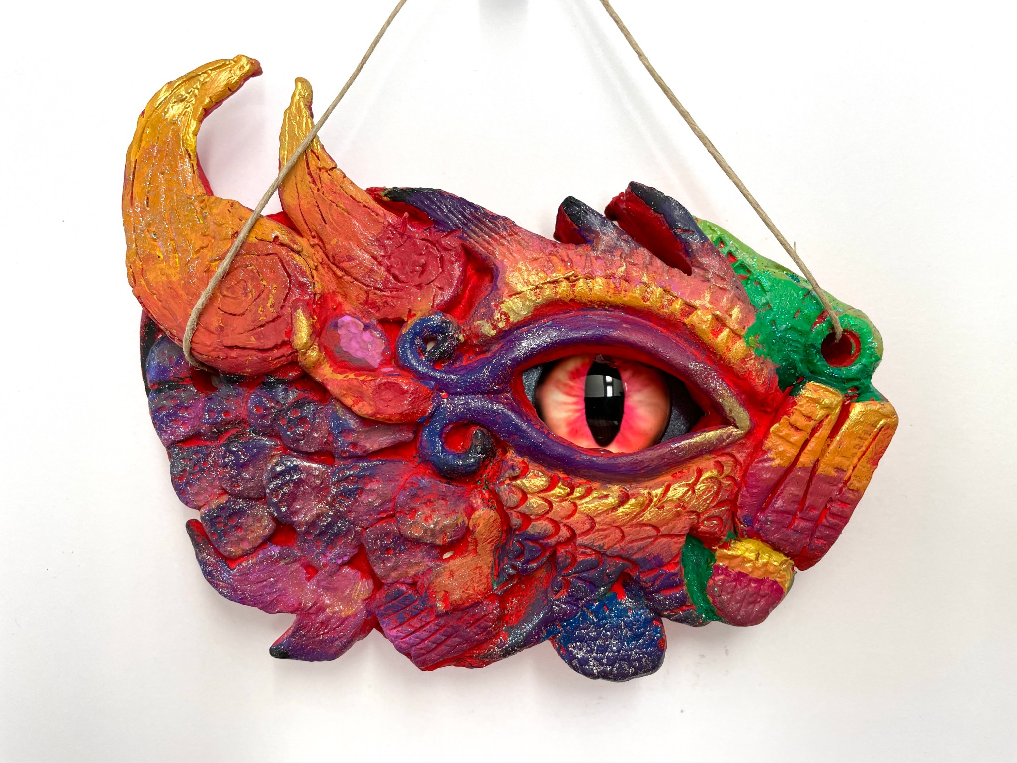 Dragon Eye Clay Sculptures | Ms. Amsler's Artroom