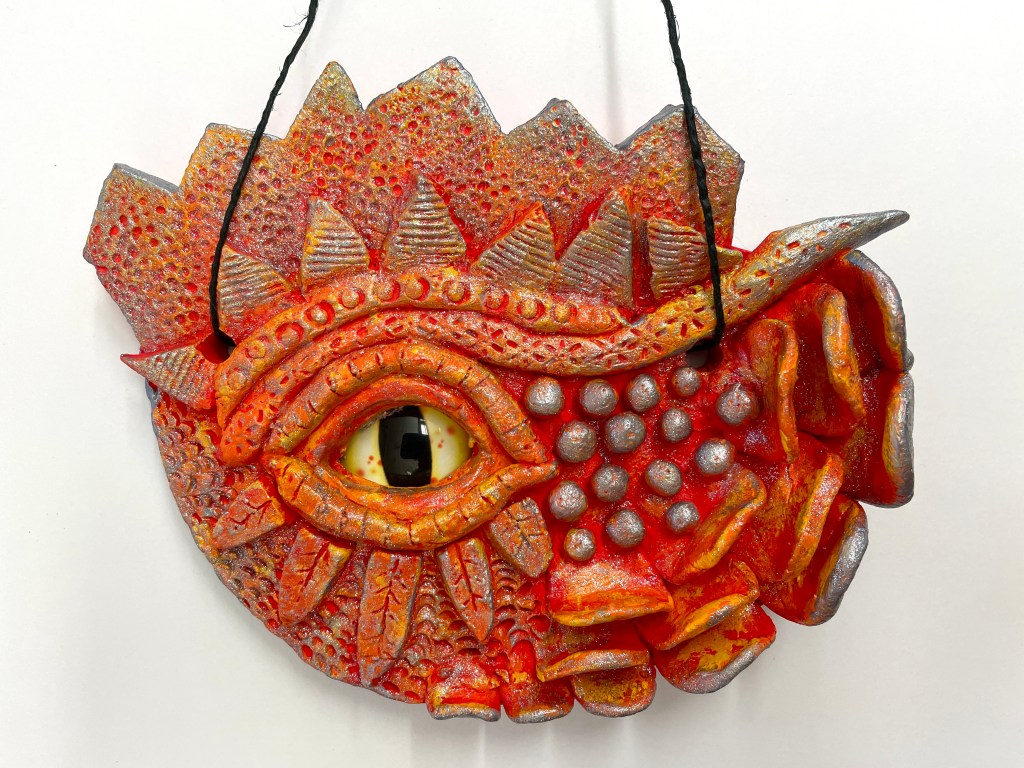 Dragon Eye Clay Sculptures | Ms. Amsler's Artroom