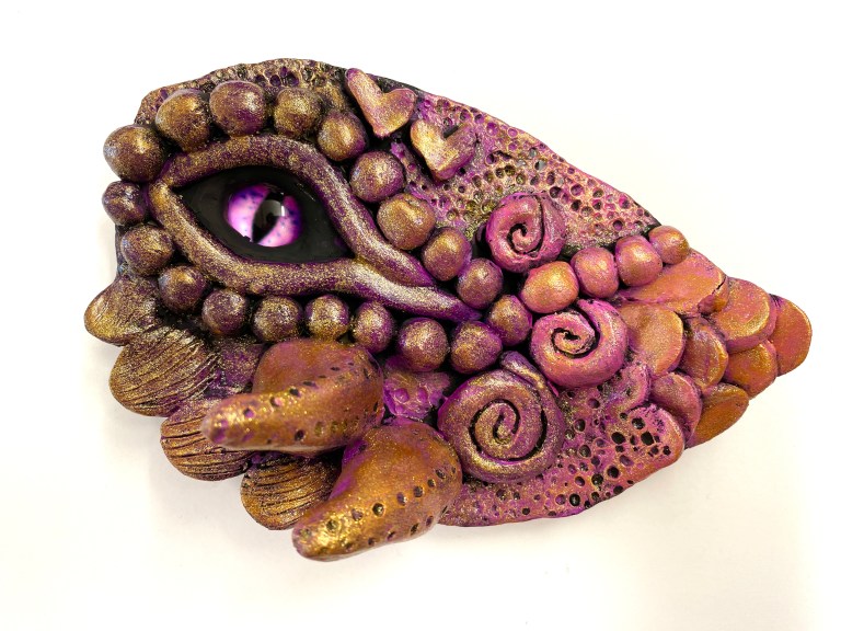 Dragon Eye Clay Sculptures | Ms. Amsler's Artroom