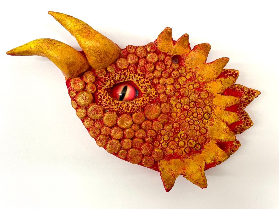 Dragon Eye Clay Sculptures | Ms. Amsler's Artroom