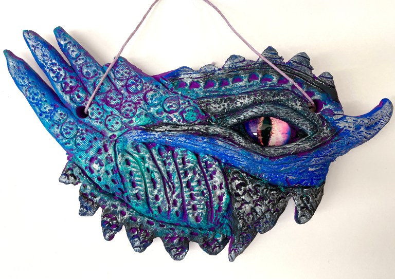 Dragon Eye Clay Sculptures | Ms. Amsler's Artroom