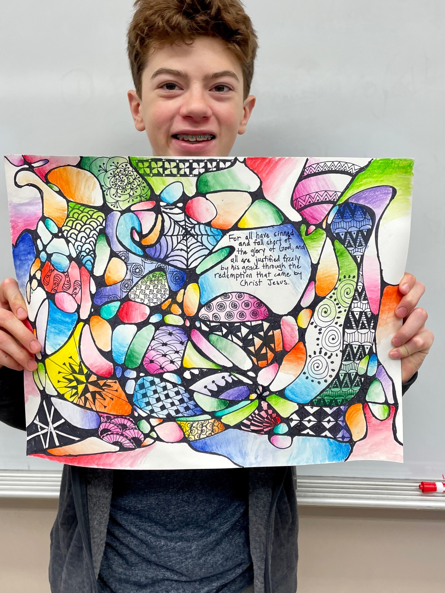Neurographic Art: Independent Term Project | Ms. Amsler's Artroom