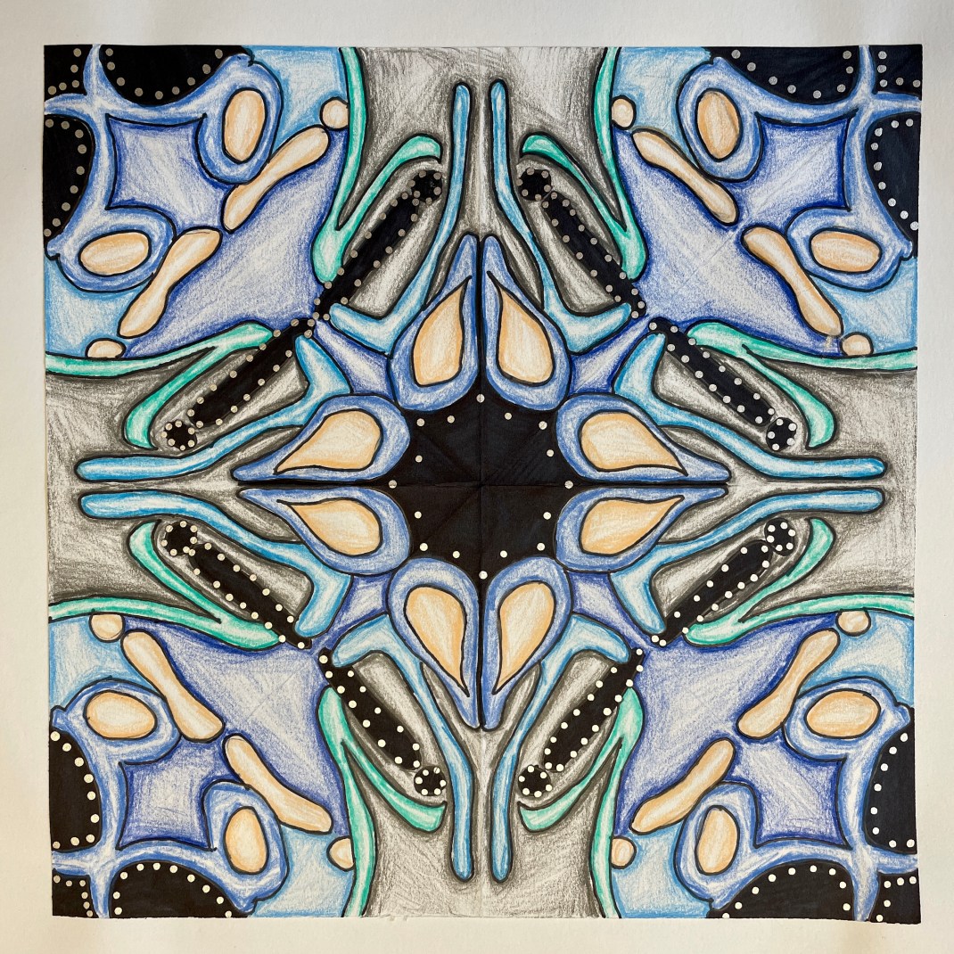 Radial Symmetry Name Designs | Ms. Amsler's Artroom