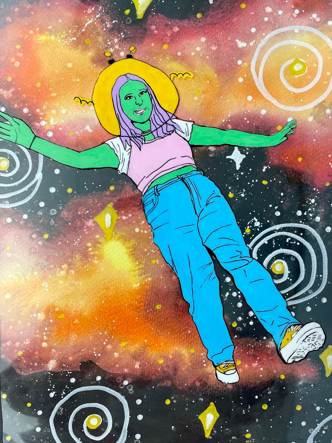 Space Selfies! | Ms. Amsler's Artroom