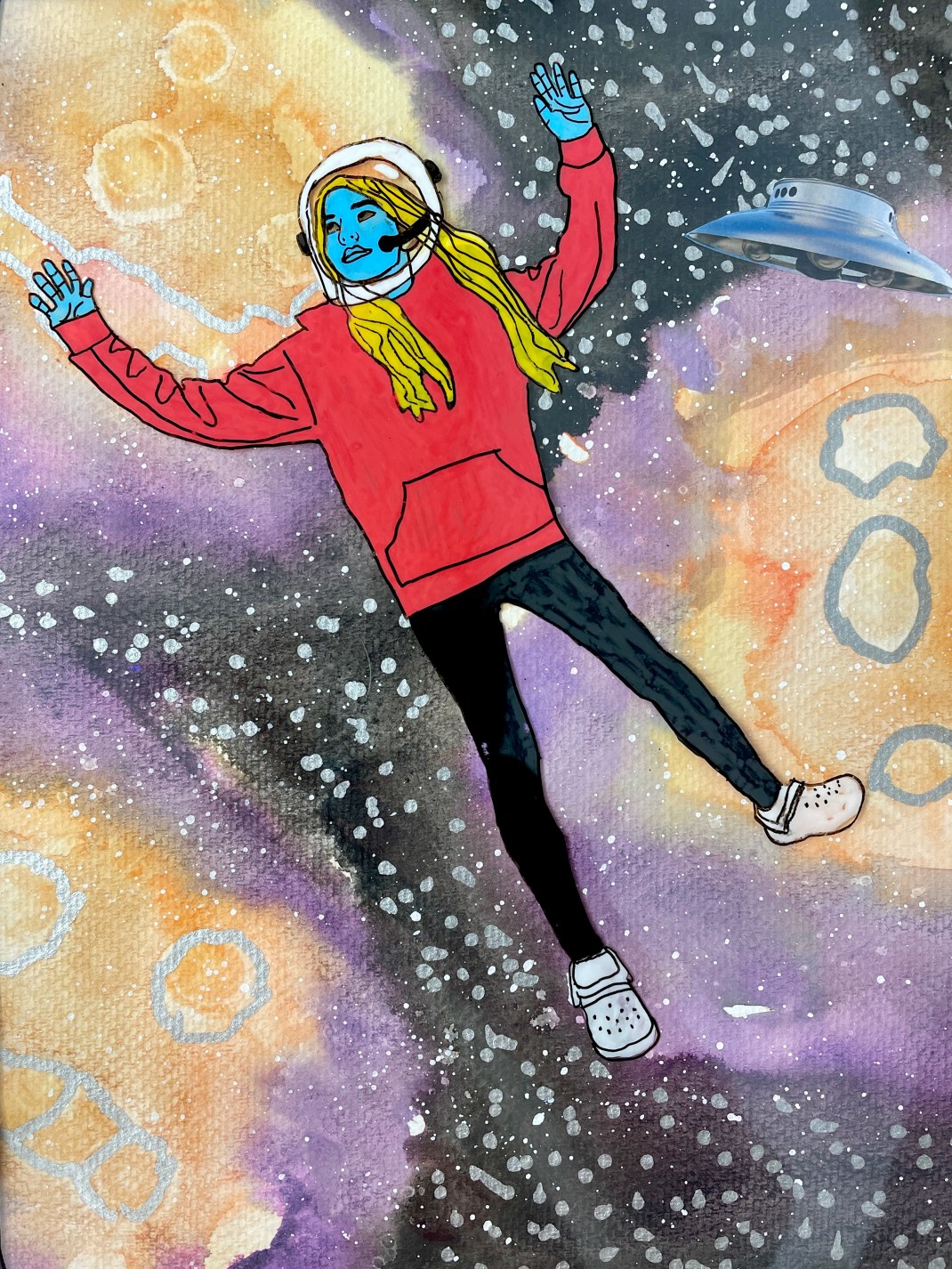 Space Selfies! | Ms. Amsler's Artroom
