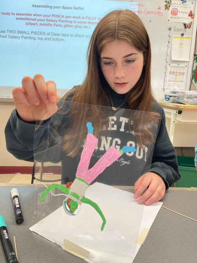 Space Selfies! | Ms. Amsler's Artroom