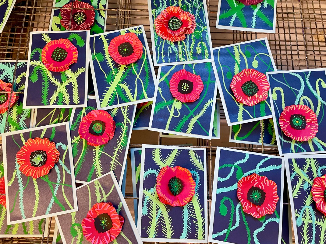 Veteran’s Day Poppies | Ms. Amsler's Artroom