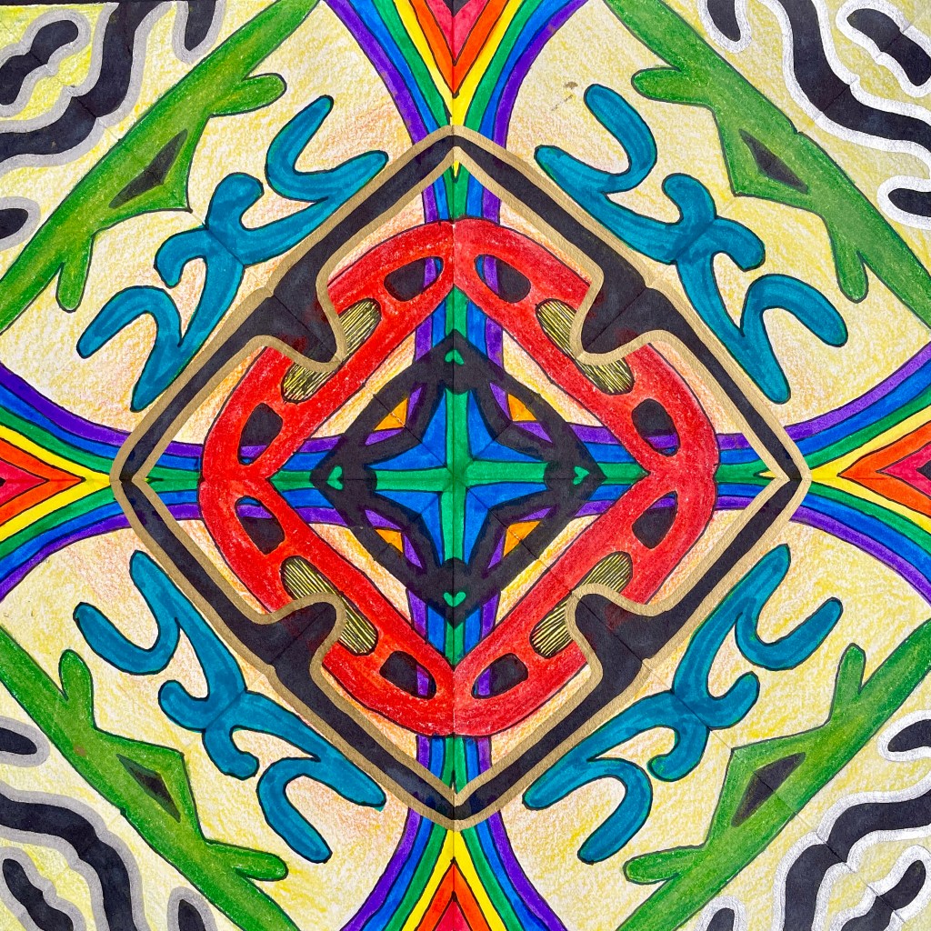 Radial Symmetry Name Designs | Ms. Amsler's Artroom