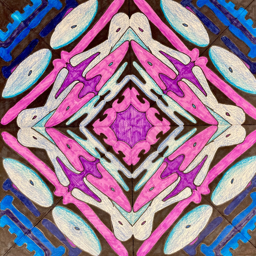 Radial Symmetry Name Designs | Ms. Amsler's Artroom