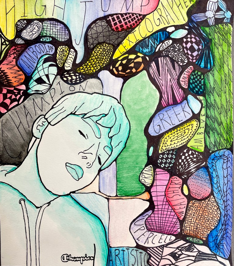Neurographic Art Self Portraits | Ms. Amsler's Artroom