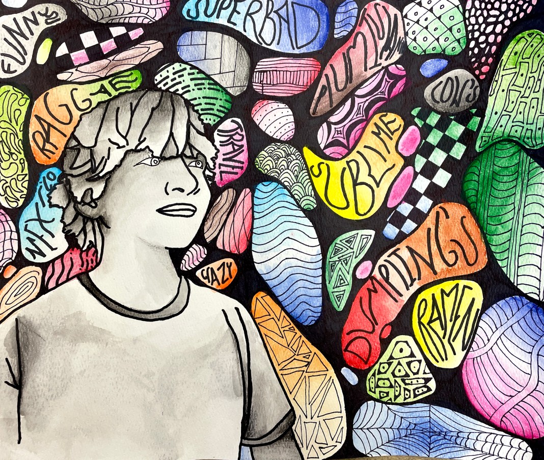 Neurographic Art Self Portraits | Ms. Amsler's Artroom