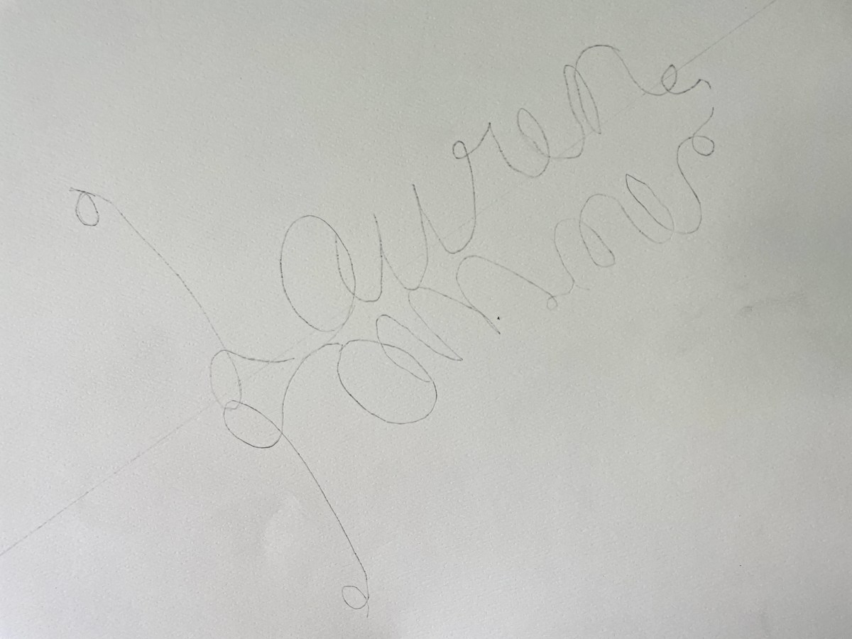 Abstract Splatter Name Designs | Ms. Amsler's Artroom
