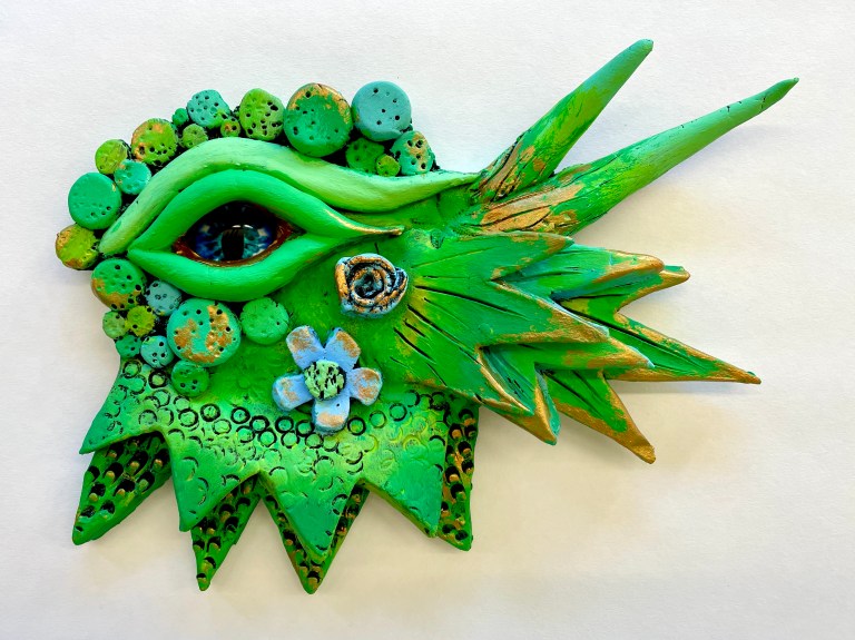 Dragon Eye Clay Sculptures | Ms. Amsler's Artroom