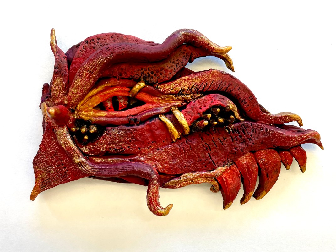 Dragon Eye Clay Sculptures | Ms. Amsler's Artroom