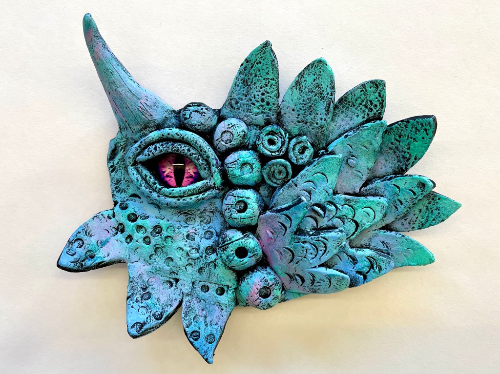 Dragon Eye Clay Sculptures | Ms. Amsler's Artroom