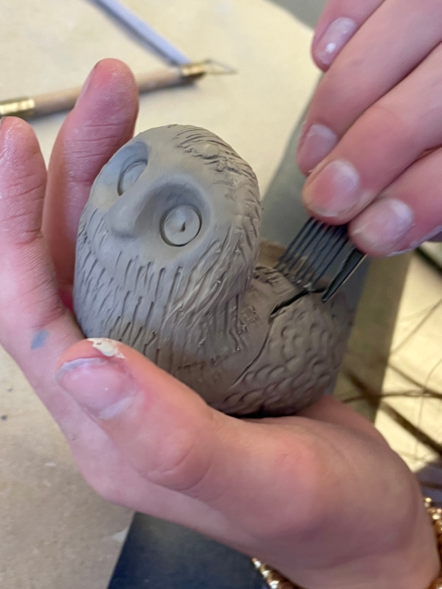 Clay Owls | Ms. Amsler's Artroom