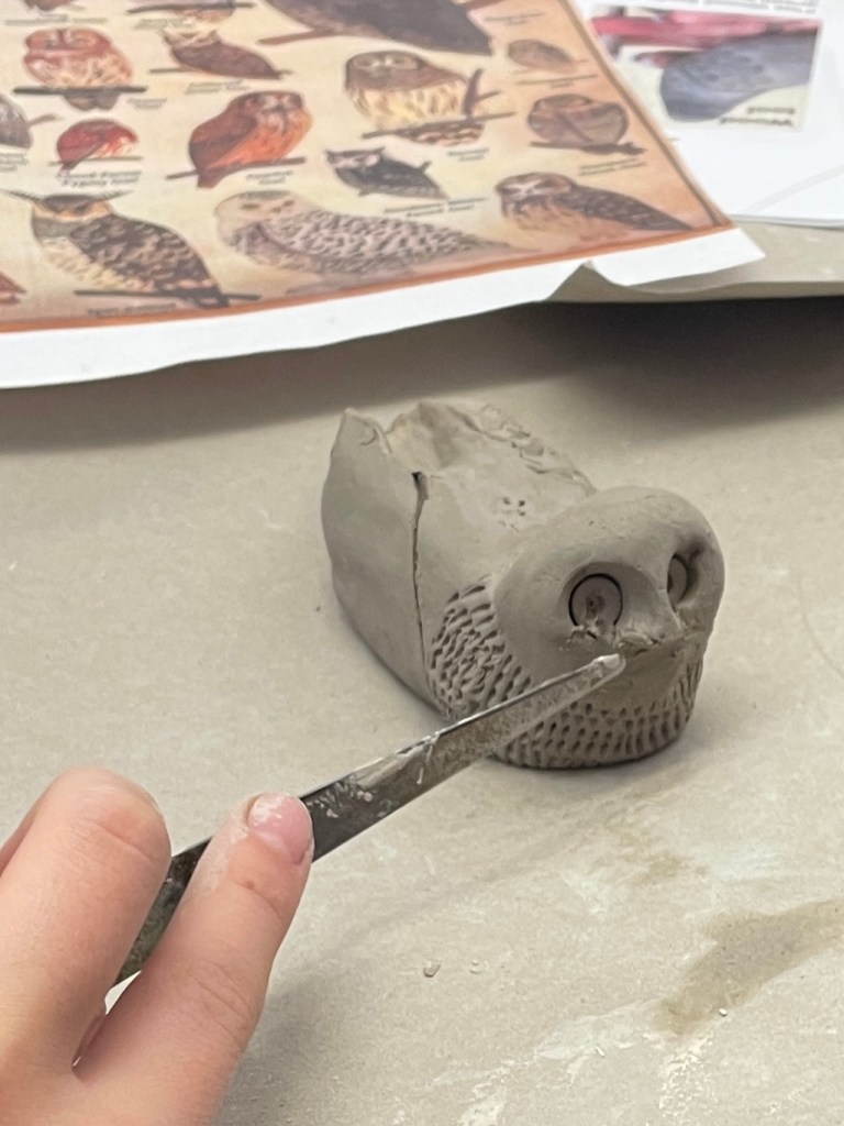 Clay Owls | Ms. Amsler's Artroom