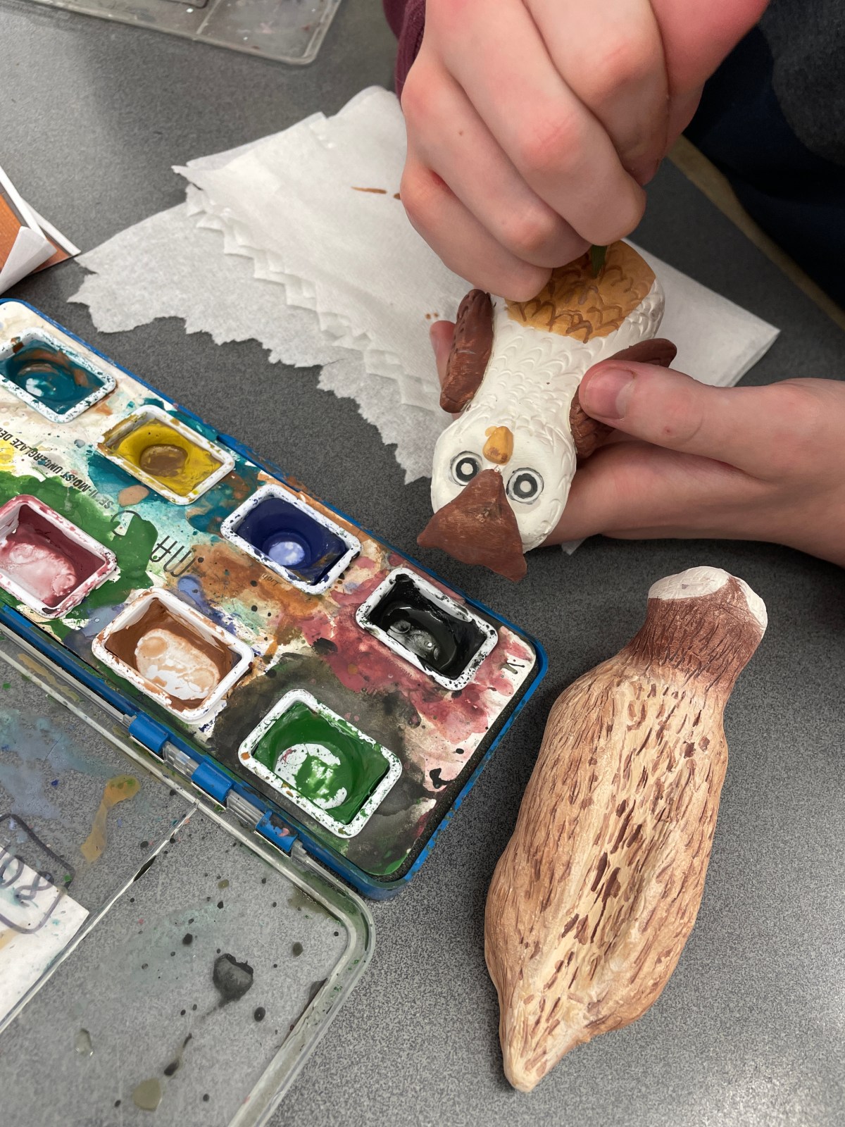 Clay Owls | Ms. Amsler's Artroom