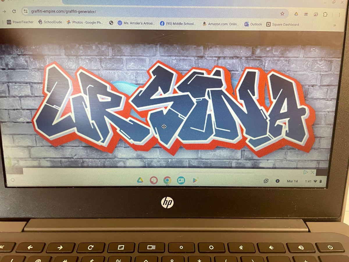Graffiti Fence Name Designs | Ms. Amsler's Artroom
