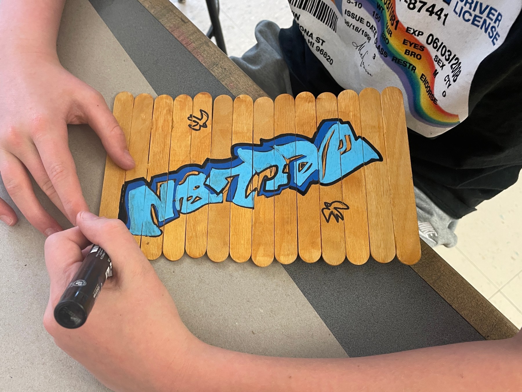 Graffiti Fence Name Designs | Ms. Amsler's Artroom